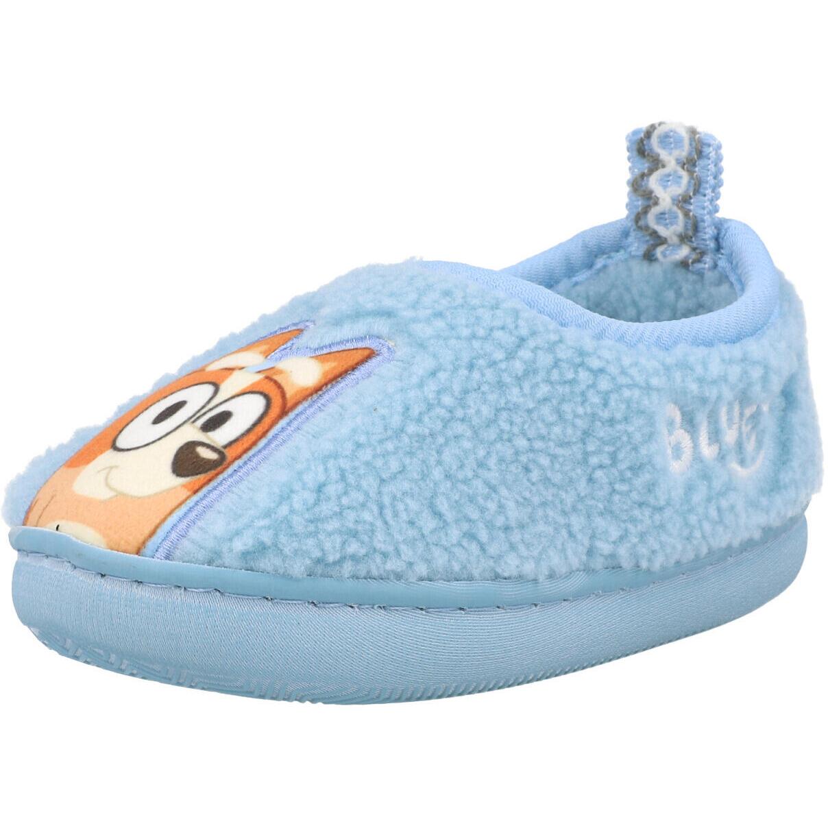 Bluey Blue Borg Children's Slippers – Awesome Shoes